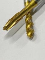 China German Tin Coating Screw Tap for CNC Carbide Cutters - 600°C Temperature Range & Various Thread Sizes for sale