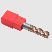 China 4 Flutes Carbide Endmill Milling Cutter with TIALN Coating for CNC Machining of Steel and Hardened Materials for sale