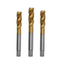 China M12 High Speed Steel Machine Thread Taps with Titanium Coating for Industrial Threading Applications for sale