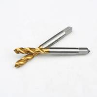 China M12 HSS Titanium Coated Spiral Point Machine Thread Tap for High-Speed Motorized Milling Operations for sale