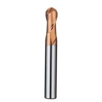China High Quality 2 Flute Ball Head End Mill Solid Carbide Endmills HRC 50/55/60/65/70/80 for Metal Processing CNC Cutting Tool for sale