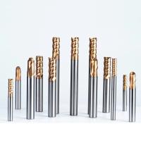 China HRC55° Ball Nose End Mills Solid Carbide Milling D1mm-D20mm Two Flute End Mill for sale