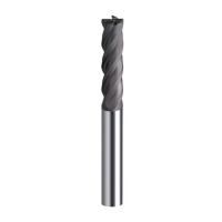 China General High Speed Cutting Solid Carbide End Mill with 4 Flutes and Diamond Coating for sale