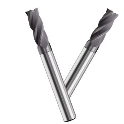 China Carbide Graphite Endmill Diamond Coating Milling Cutter for Graphite Carbon Fiber Ceramic for sale