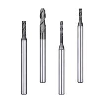 China Carbide Graphite Endmill Diamond Coating Milling Cutter for Graphite Carbon Fiber Ceramic for sale