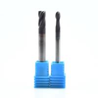 China General High Speed Cutting Solid Carbide End Mill with 4 Flutes and Diamond Coating for sale