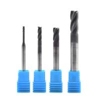 China General High Speed Cutting Solid Carbide End Mill with 4 Flutes and Diamond Coating for sale