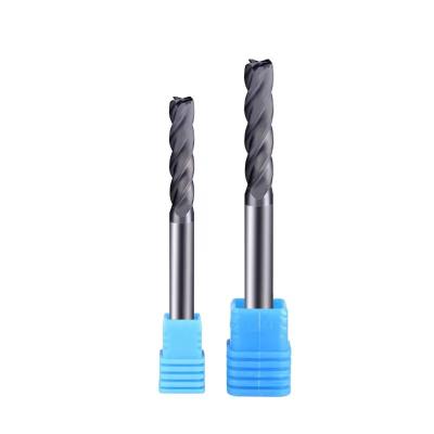 China 4F Flute High Precision CNC Four-Edged Corner Radius End Mill Cutters For Precision Machining for sale