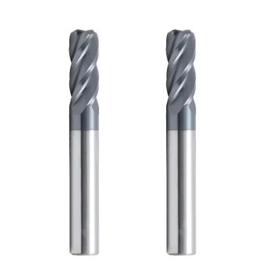 China Diamond Coating 4F Flute CNC Router Bits for Graphite Cutting Precision for sale