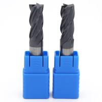China Solid Carbide Graphite Deep Groove Round Nose End Mill for General High Speed Cutting for sale
