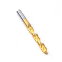 China HSS Metal Drill Bits Cobalt Titanium HSS Straight Shank Twist Drill for Metal Drilling for sale