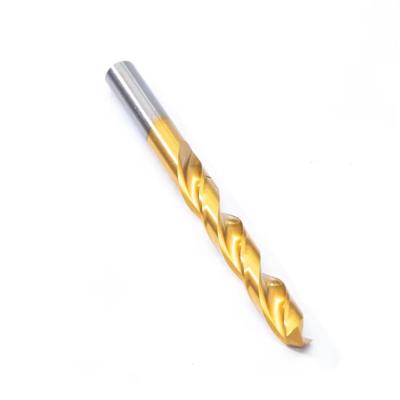 China HSS Titanium Plated Twist Drill Set 1.5-10mm for Stainless Steel and Hard Metal Drilling Applications for sale