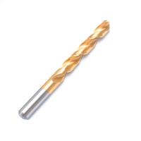 China HSS Titanium-Plated Twist Drill Set for Wood, Plastic & Thin Metal - Straight Shank Design with Multiple Size Options for sale