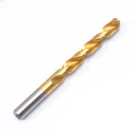 China Titanium Plated Straight Handle Twist Drill Woodworking Opener Drilling Drill Bit Plastic Box Set Accessories for sale