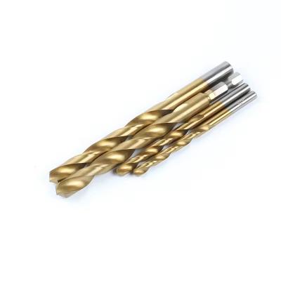 China Professional Twist Drill Bit for Metal Wood Plastic Alloy with HSS Shank in CNC Drilling Machine for sale