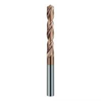 China Tungsten Carbide 5 Times Diameter Straight Handle Nanocoating Extended Twist Internal Cooling Drill Bit Twist Drill for sale