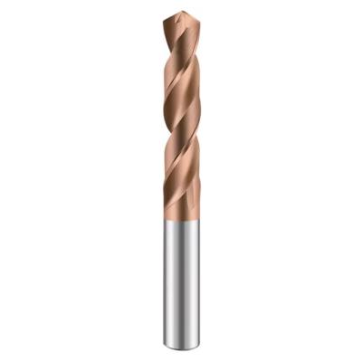 China HRC55 Straight Shank Drill Bit CNC Carbide Tungsten Steel Twist Bit 2 Flutes Harden Bit for Metal Drilling Machining for sale