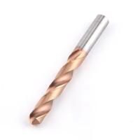 China Solid Carbide Twists Drill Bit Tungsten Steel Drill Fixed Handle Coated for sale