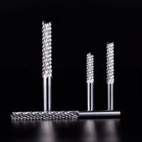 China Carbide Corn Milling Cutter for High Speed Processing , PCB Corn End Mill for sale