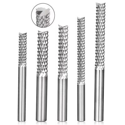 China Carbide Corn Milling Cutter for High Speed Processing , PCB Corn End Mill for sale