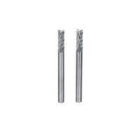 China Endmill 1mm Corn Teeth End Mill Solid Carbide End Mill 0.5 mm PCB Milling Cutter for sale
