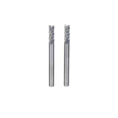 China Endmill 1mm Corn Teeth End Mill Solid Carbide End Mill 0.5 mm PCB Milling Cutter for sale