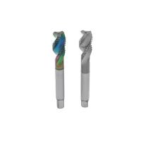 China Spiral Fluted Tap & Die Unc Unf Uns 10-32 1/4 3/8 2-56 4-40 8-32 10-24 7/16 1/2 3/4 Tc50-Coating Thread Taps for Aluminum for sale