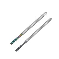 China Precision 2-Flute Spiral Tap for Machine Cutting Cobalt-Containing Colored Coated for Aluminum Milling Machine Tool for sale