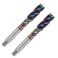 China M2-M24 Titanium Coated Steel Die Metric Straight Flute Spiral Taps HSS-E Hand Tools for Screw Tapping and Durable Performance for sale