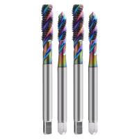 China HSSE Spiral Fluted Taps M7-M12 for Aluminum Machine Screw Threading with Coating for sale