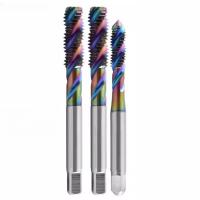 China HSSE Spiral Fluted Taps M7-M12 for Aluminum Machine Screw Threading with Coating for sale