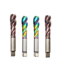 China HSSE Spiral Fluted Taps M7-M12 for Aluminum Machine Screw Threading with Coating for sale