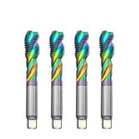 China HSSE Spiral Fluted Taps M7-M12 for Aluminum Machine Screw Threading with Coating for sale