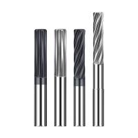 China Tungsten Carbide Spiral Flute Reamer Tools 45-65 HRC for High-Speed Metal Cutting with 0.01mm Precision for sale