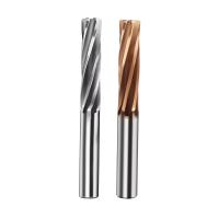 China Tungsten Steel Spiral Reamer Integral Hard Alloy Machine Reamer H7 H8 Extended by 100 and 150 for sale
