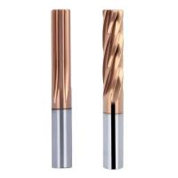 China Aluminum Alloy High Precision Solid Carbide Reamer with Spiral Flute Coating for sale