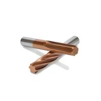 China Tungsten Carbide Solid Carbide Reamer with Enhanced Spiral Flute Design Aluminum Alloy End Mills Series for sale