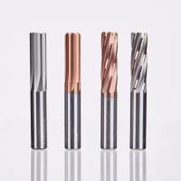 China Tungsten Carbide Coated Solid Carbide Reamer for High Precision Machining Accuracy Tool Length 50-150mm for sale