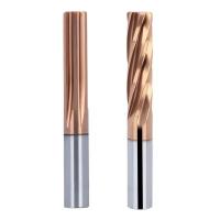 China Durable Spiral Flute Solid Carbide Reamer with Quality Coating 50-150mm Length for sale
