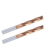 China Durable Spiral Flute Solid Carbide Reamer with Quality Coating 50-150mm Length for sale
