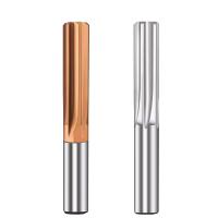 China Solid Tungsten Carbide CNC Straight Groove Reamer for Precision Machining Diameter 1-20mm Copper Material for sale