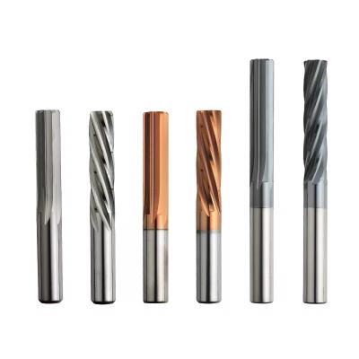 China Smooth Operation Guaranteed Standard Spiral Flute Coating Machine Reamer for Aluminum Alloy End Mills Tool Length 50-150mm for sale