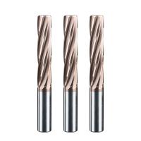 China Aluminum Alloy High Precision Solid Carbide Reamer with Spiral Flute Coating for sale