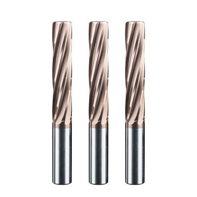 China Aluminum Alloy High Precision Solid Carbide Reamer with Spiral Flute Coating for sale