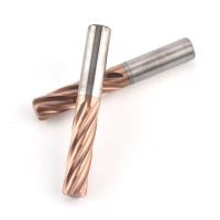 China Aluminum Alloy High Precision Solid Carbide Reamer with Spiral Flute Coating for sale