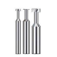 China Solid Carbide Endmill T Slot End Milling Cutter with 4T Flute Number Straight Shank for sale