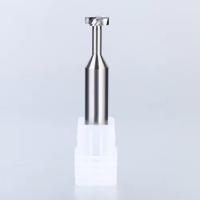 China T-Milling Cutter Tool Straight Shank Tungsten Steel End Mill for CNC Machines 50-150mm Tool Length for sale