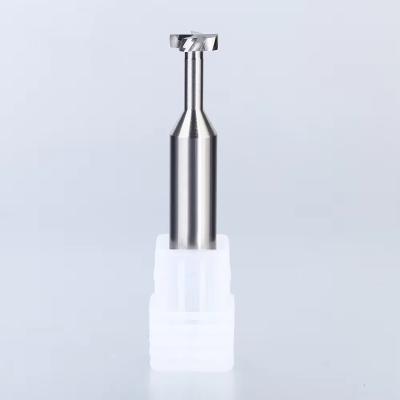 China T-Milling Cutter Tool Straight Shank Tungsten Steel End Mill for CNC Machines 50-150mm Tool Length for sale