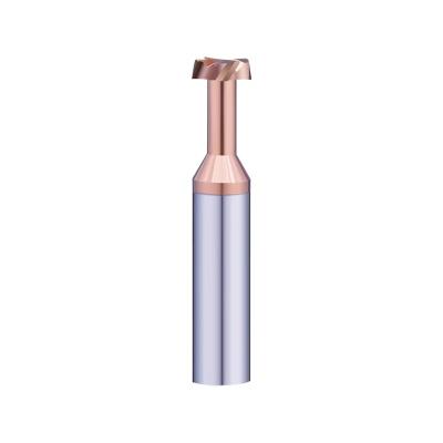 China Carbide T Groove T Type T Slot End Mill Milling Cutter for CNC Metal Flute Number 4T Tool length 50-150mm for sale