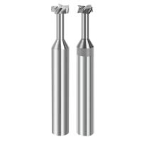 China Solid Carbide Endmill T Slot End Milling Cutter with 4T Flute Number Straight Shank for sale